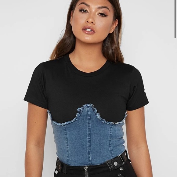 Maniere De Voir | Tops | Maniere De Voir Corset Top | Poshmark